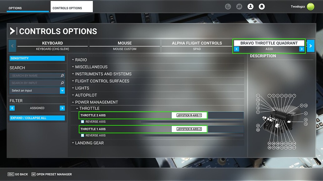 Honeycomb Throttle Quadrant going in reverse - Hardware & Peripherals - Microsoft Flight ...