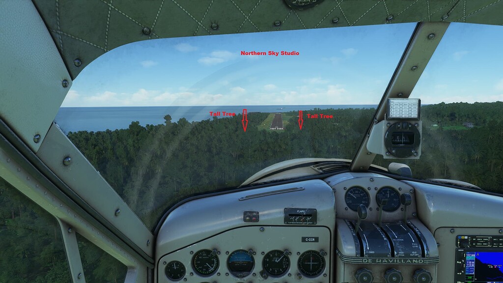 Northern Sky Studio, PHHN Hana runway 08 approach - Airports ...