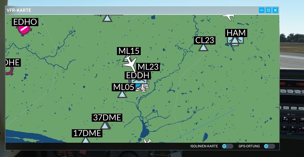 Anyone also not getting NAVAIDS/Search bar on VFR Map? - General ...