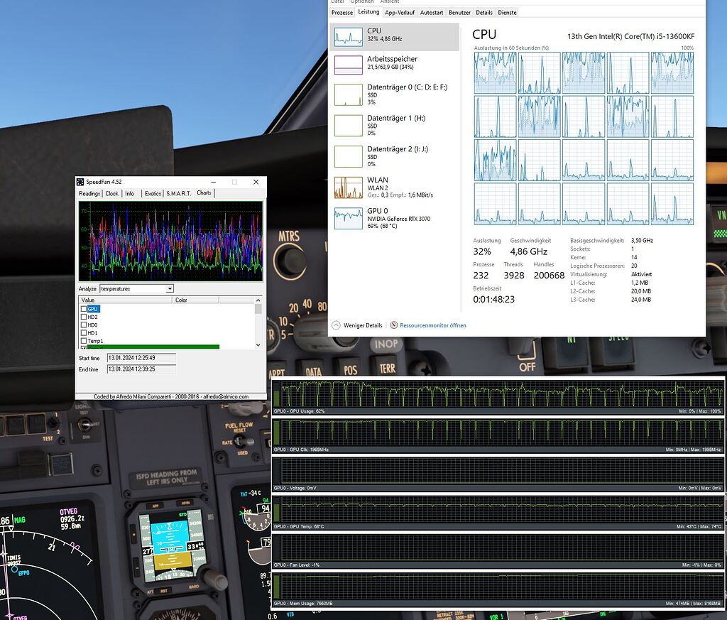 GPU freezes every minute - Hardware & Peripherals - Microsoft Flight Simulator Forums