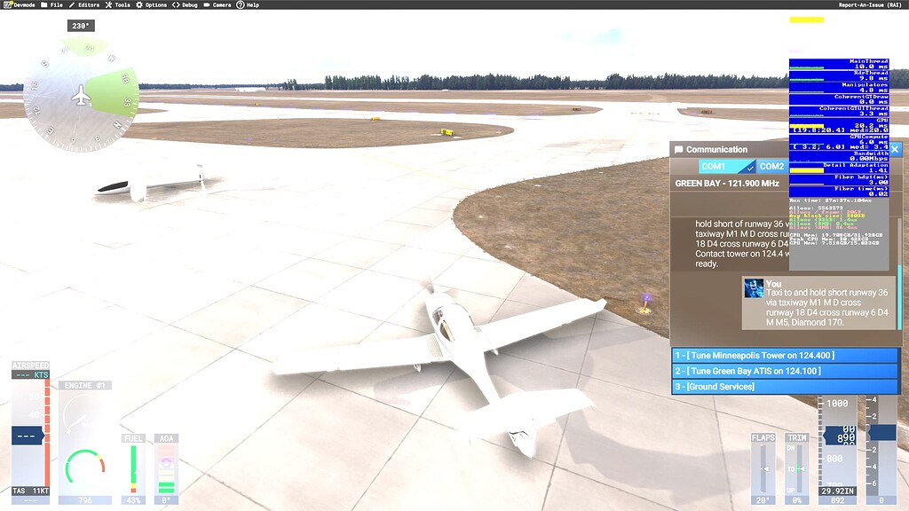 KGRB uses Minneapolis Tower - ATC, Traffic & NAVAIDs - Microsoft Flight ...