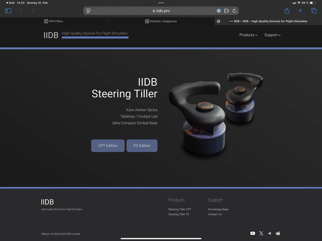 Tiller - a real must have for every Airbus captain! - Home Cockpit ...