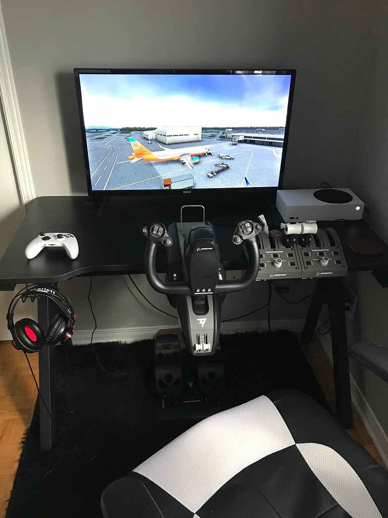 Control options menu(APU Master & Fuel Pumps assignments) - User ...