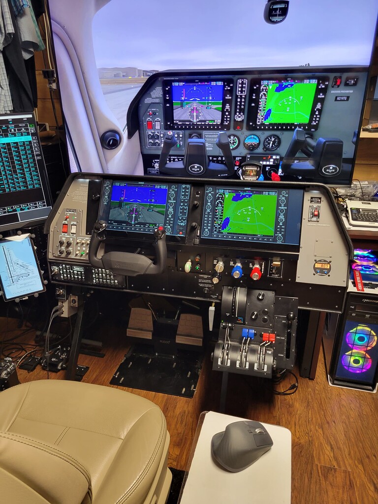 PMDG Boeing 737 controls for virtual Fly TQ6 - Aircraft - Microsoft ...