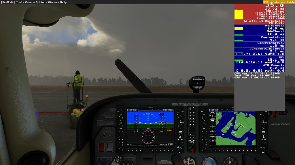 Developer FPS widget showing different res than expected - Hardware ...