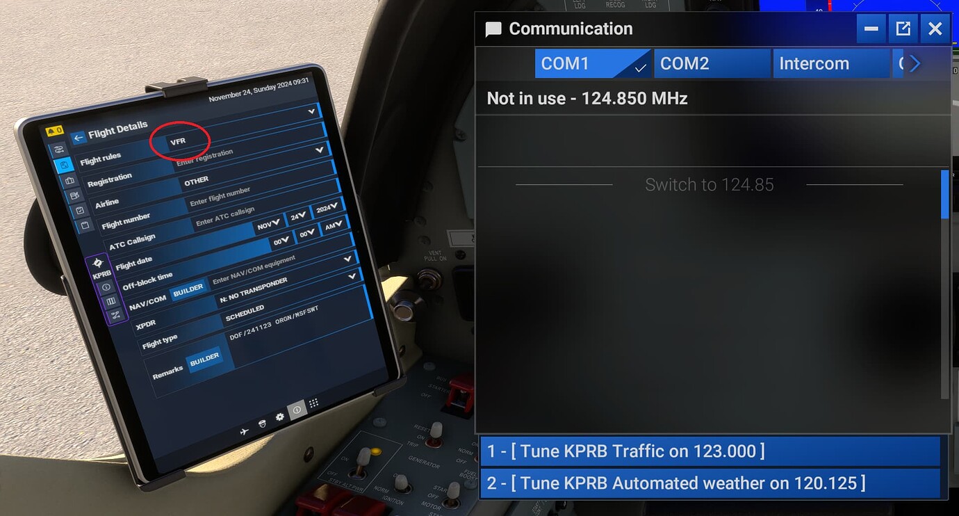 No way to File IFR Flight Plan with Clearance at Uncontrolled Airport ...