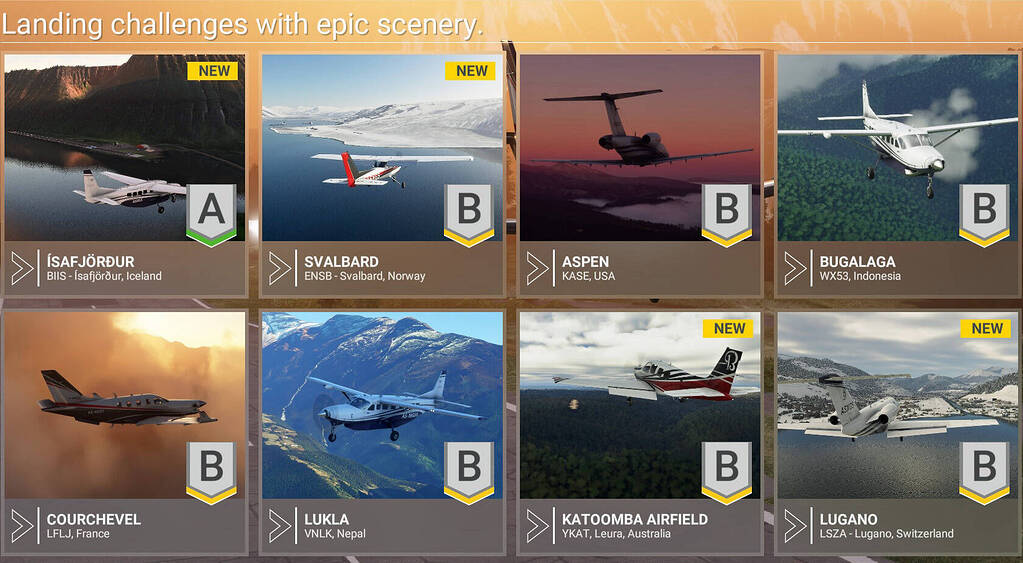 Landing Challenges so far - User Interface & Activities - Microsoft ...