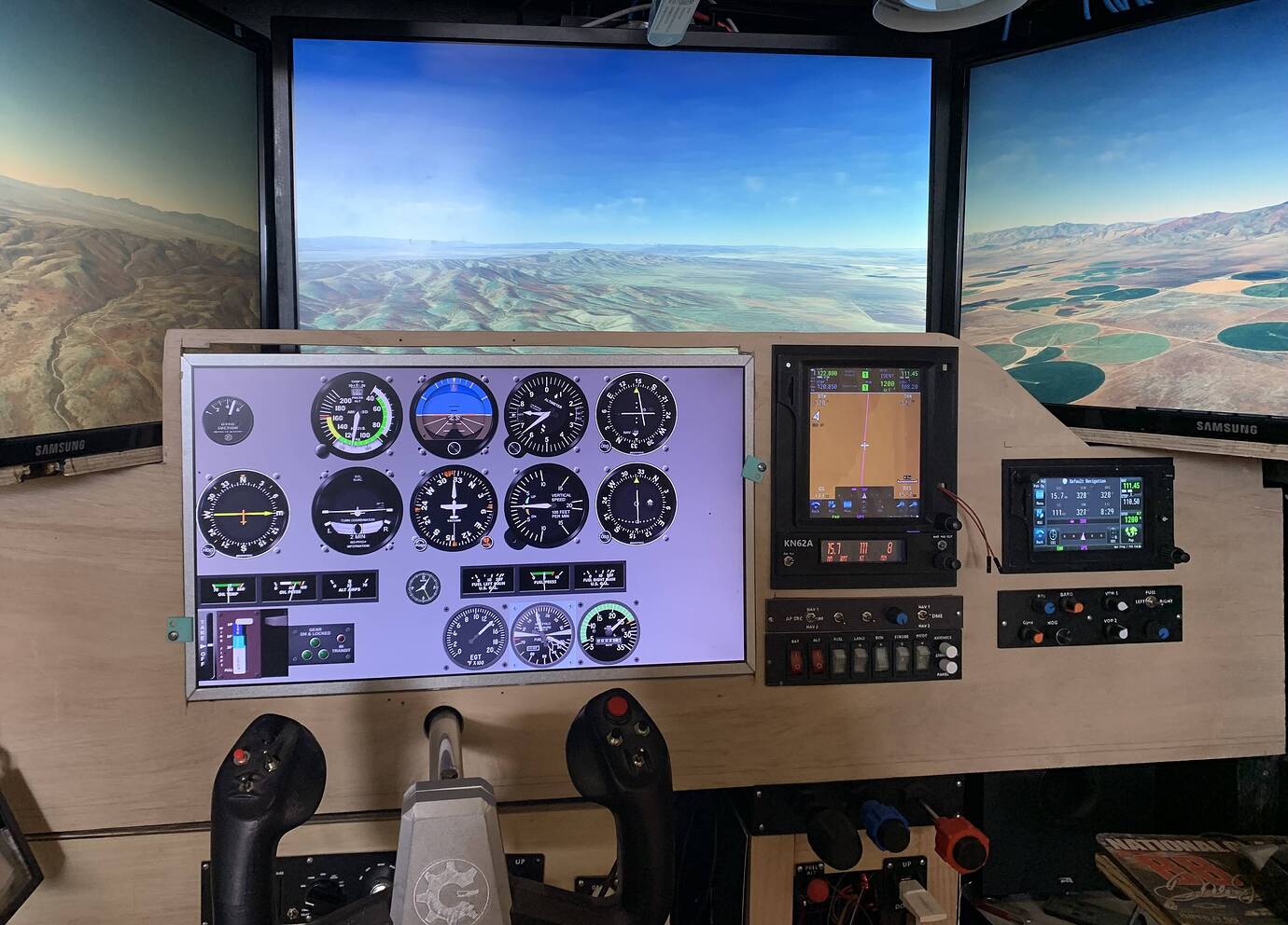 Swapping Cessna 172 panels - Home Cockpit Builders - Microsoft Flight ...