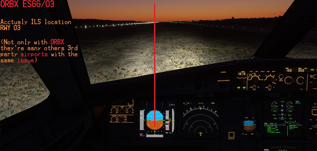 Ils offset - ATC, Traffic & NAVAIDs - Microsoft Flight Simulator Forums