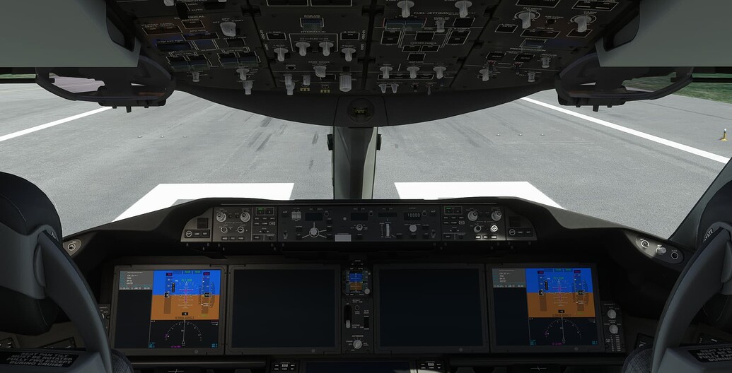 787 ND, FMC Displays and HUD not working. (Black screen) - Aircraft ...