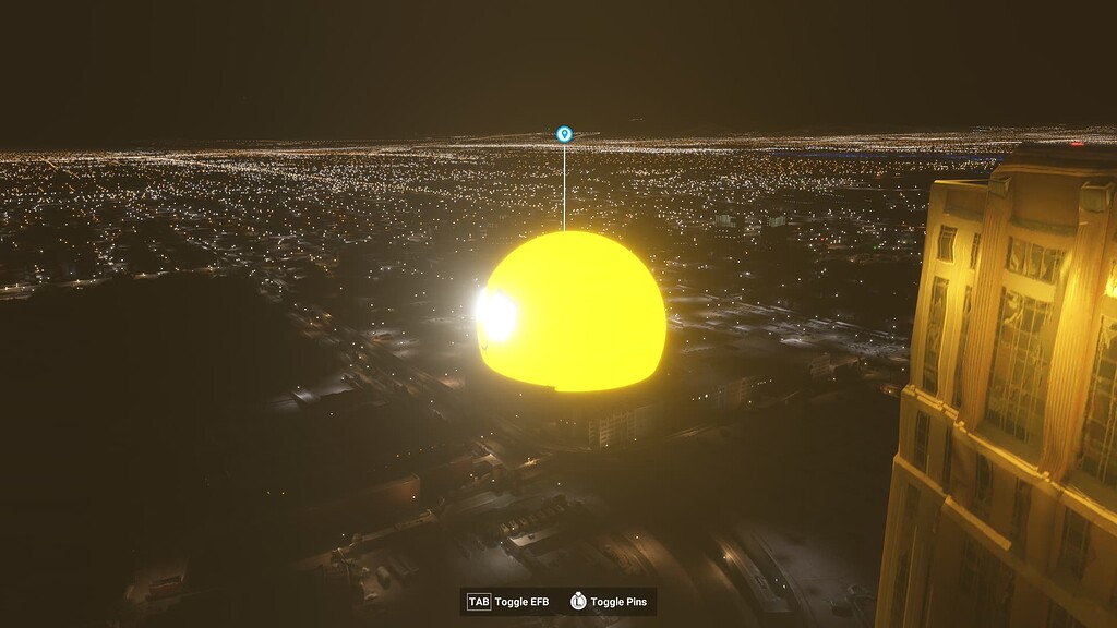 Las Vegas Sphere blindingly bright - Scenery and Airports - Microsoft ...