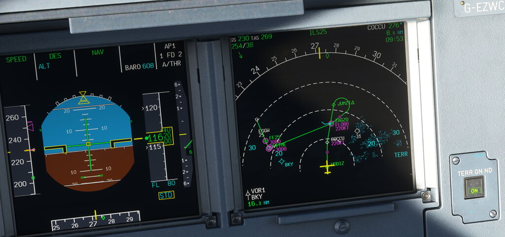 Why does Navigraph approach look different to the Fenix A320 approach ...