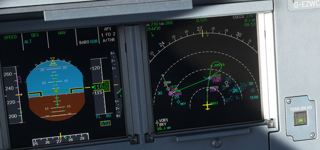 Why does Navigraph approach look different to the Fenix A320 approach in the MFD? - Aircraft ...