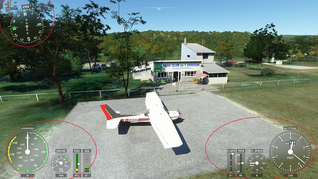How to remove instruments in external view - User Interface & Activities - Microsoft Flight ...
