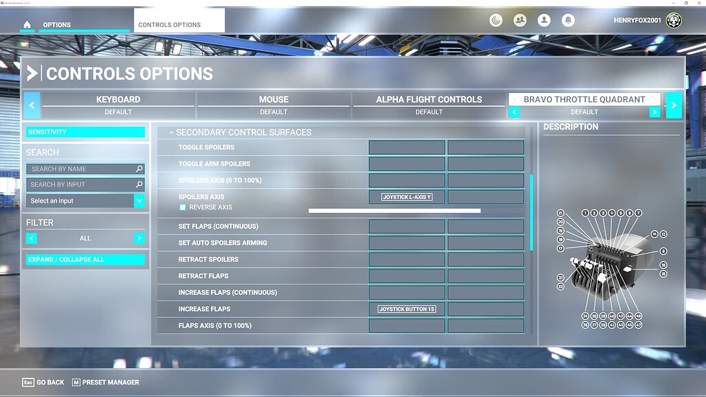 Honeycomb Bravo Throttle Quadrant Configuration - Hardware & Peripherals - Microsoft Flight ...