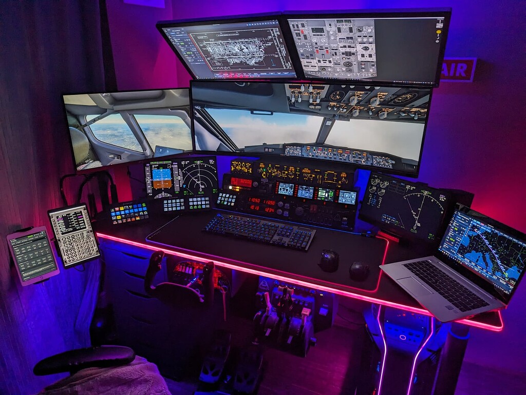 5 x Multimonitor Setup: 1 x PC 2x GPUs? - Home Cockpit Builders - Microsoft Flight Simulator Forums