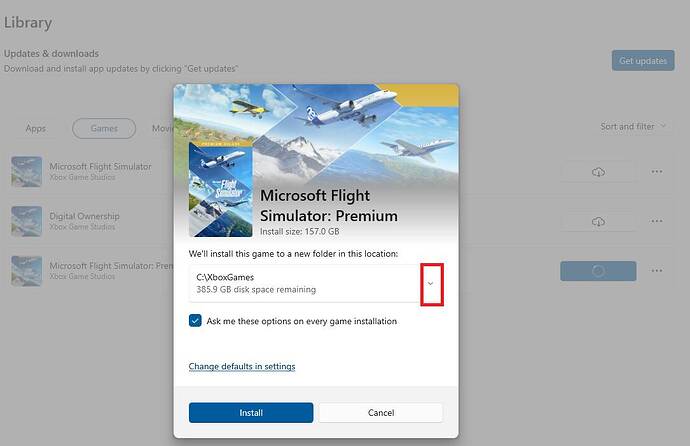 Reinstalling to another hard drive? - Install, Performance & Graphics - Microsoft Flight ...