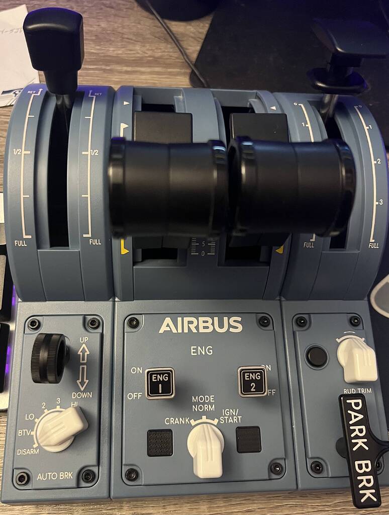 CRJ Throttle Settings with Thrustmaster - Aircraft & Systems ...