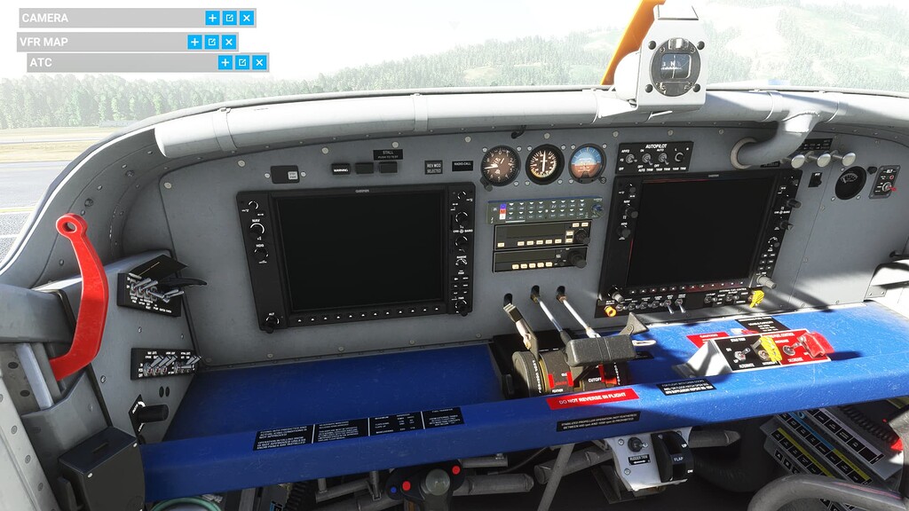 Blank G3000 screens and Radio display in Asobo Pilatus Porter ...