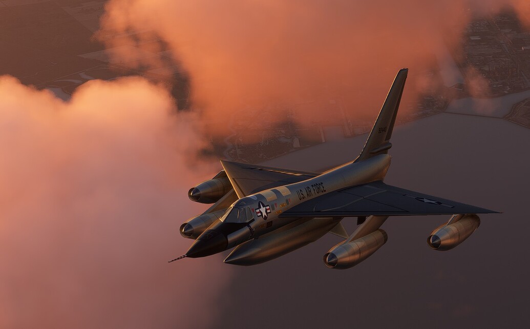 Convair B-58 Hustler under development - Aircraft - Microsoft Flight ...