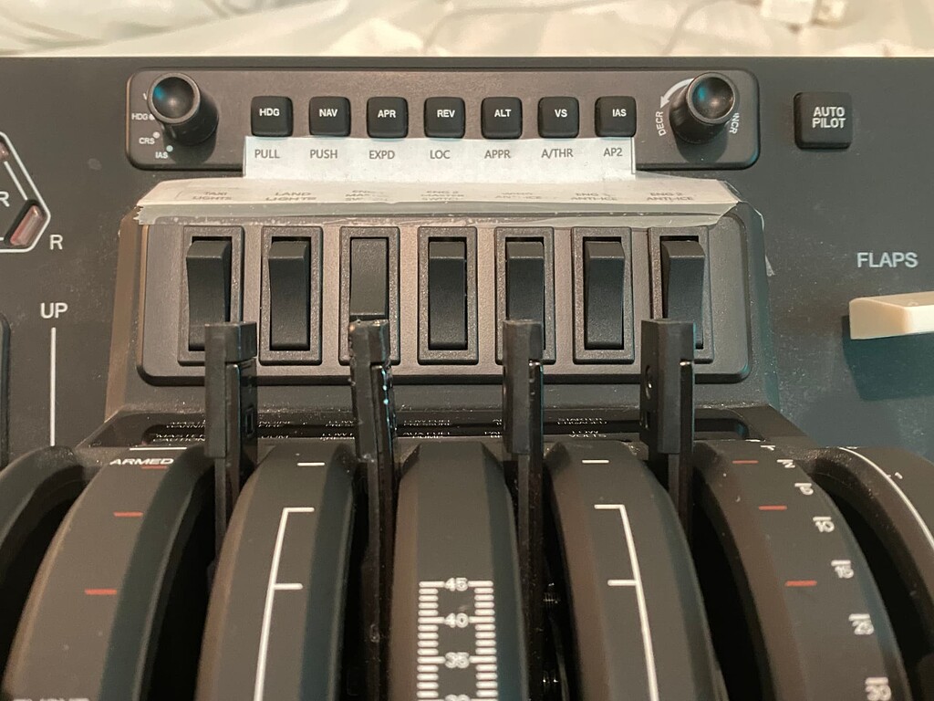 Bravo Throttle Quadrant - Bent lever! - Hardware & Peripherals ...