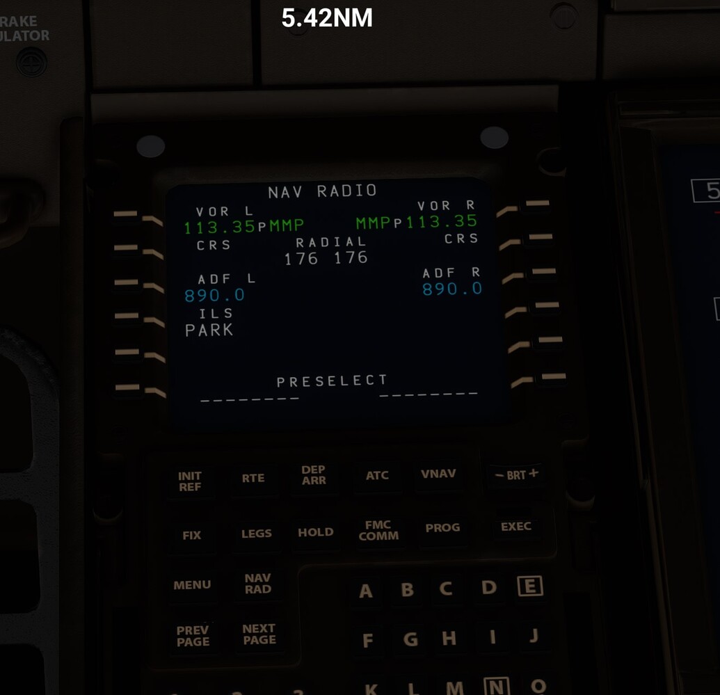 Boeing 787 can't key in ils vor frequency after update - Aircraft ...