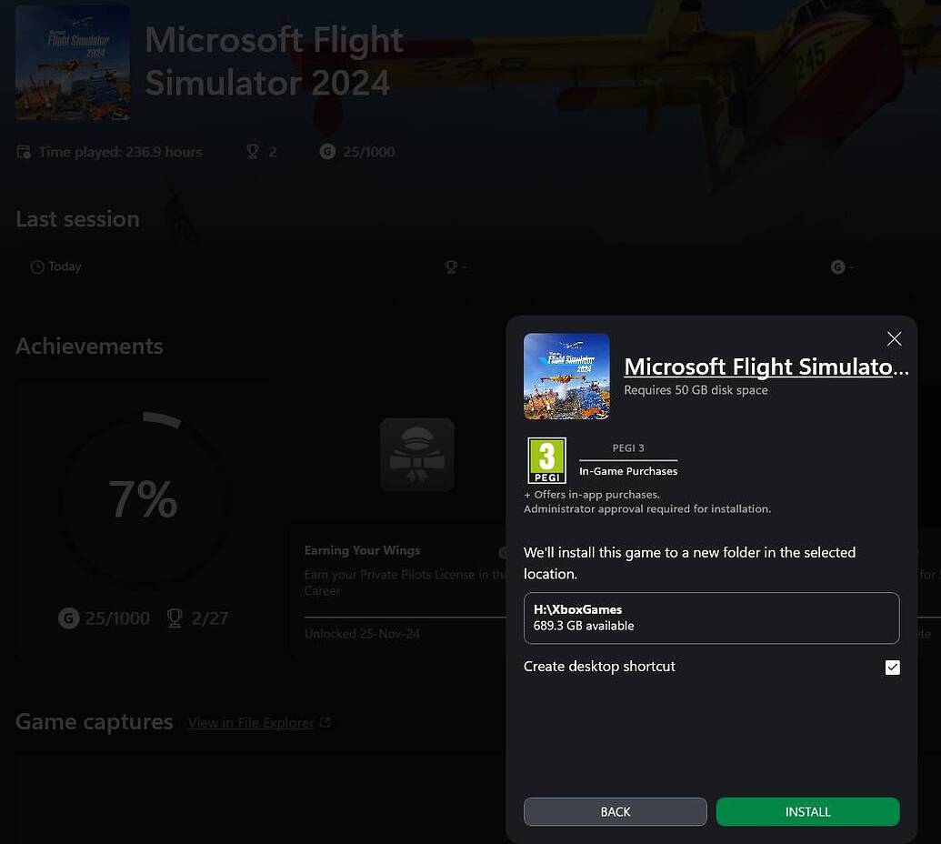 Install fs2024 - Install, Performance & Graphics - Microsoft Flight Simulator Forums