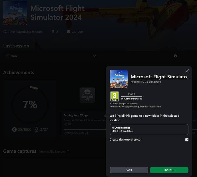 Install fs2024 - Install, Performance & Graphics - Microsoft Flight Simulator Forums