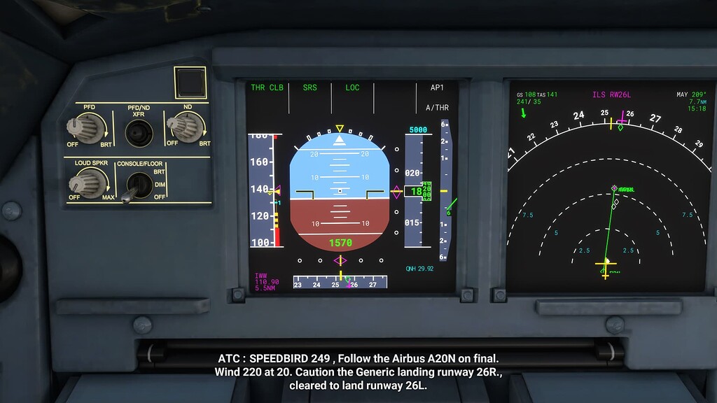 A320NEO Pitch Attitude on Landing - Aircraft & Systems - Microsoft Flight Simulator Forums