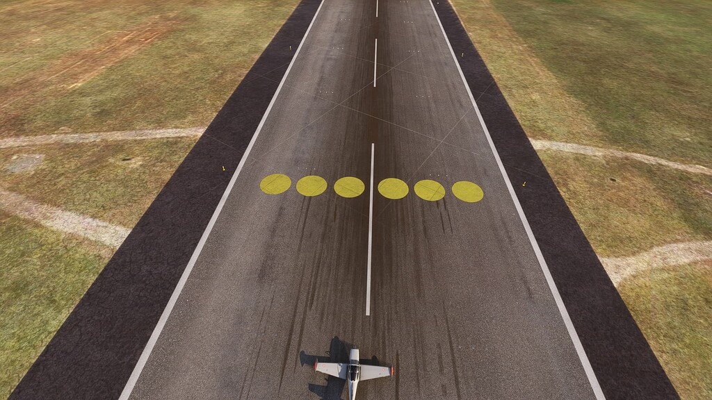 Strange lines on runways - LIPI - Scenery & Airports - Microsoft Flight Simulator Forums