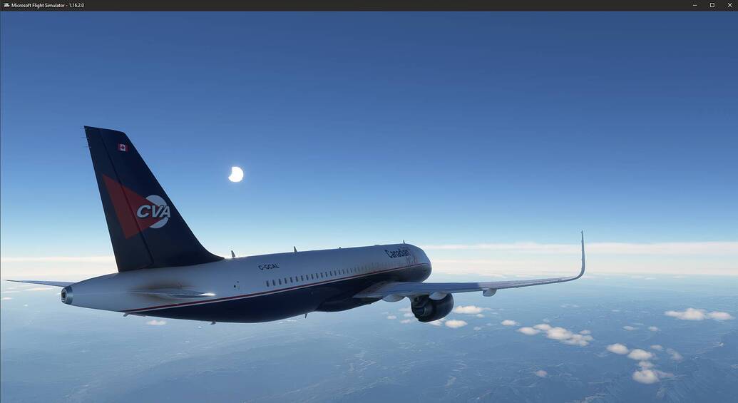 Partial eclipse...Now, I wonder if Asobo have modelled in the correct ...