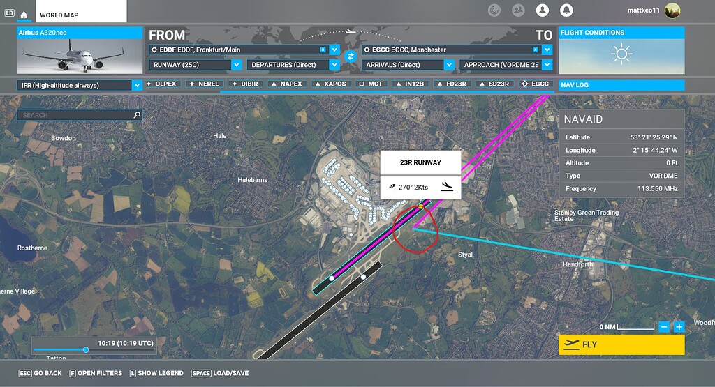 Errors with the in built route map - what am I doing wrong? - Aircraft ...