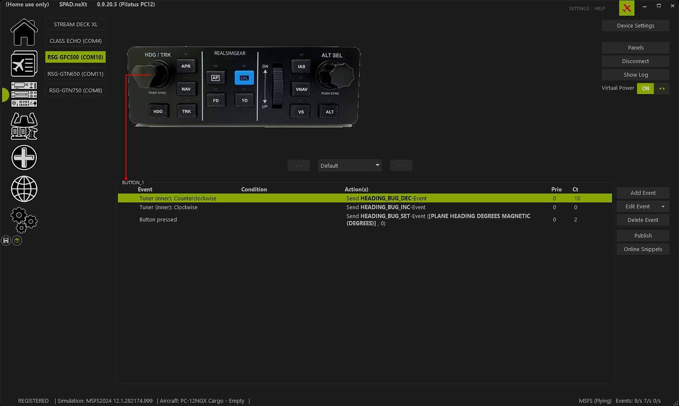 How to set heading bug with keyboard - Aircraft & Systems - Microsoft Flight Simulator Forums