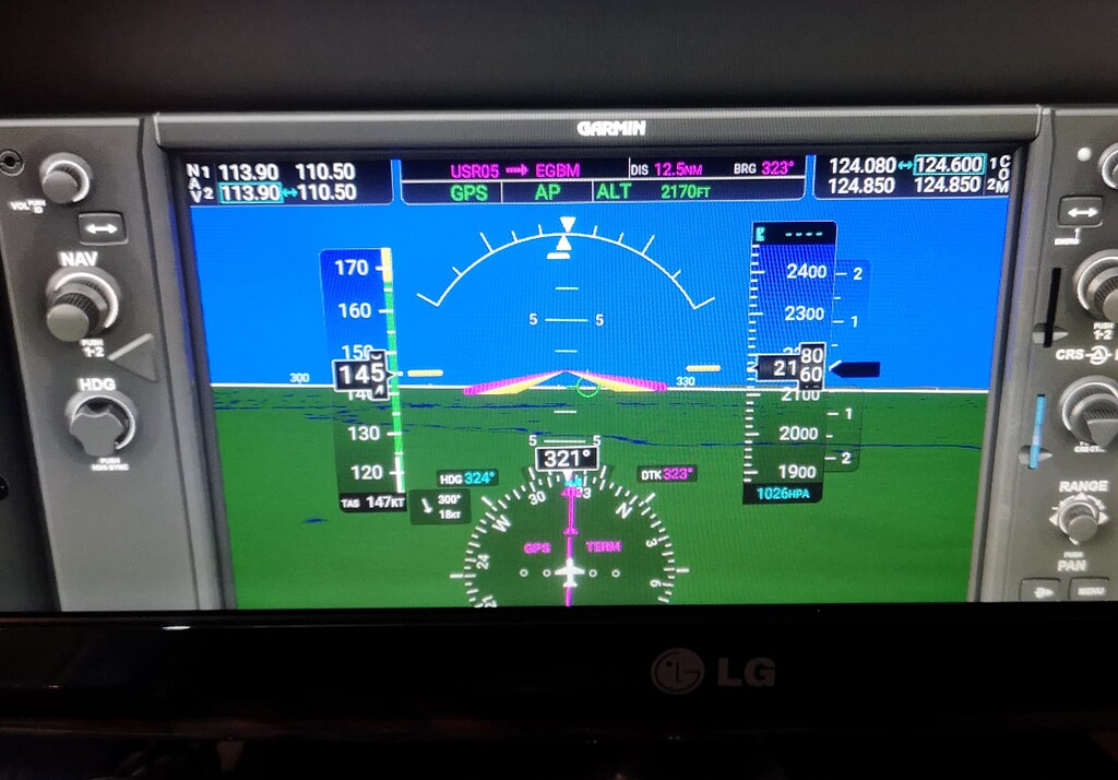G1000 NXi reporting incorrect altitude to connected EFB moving map ...