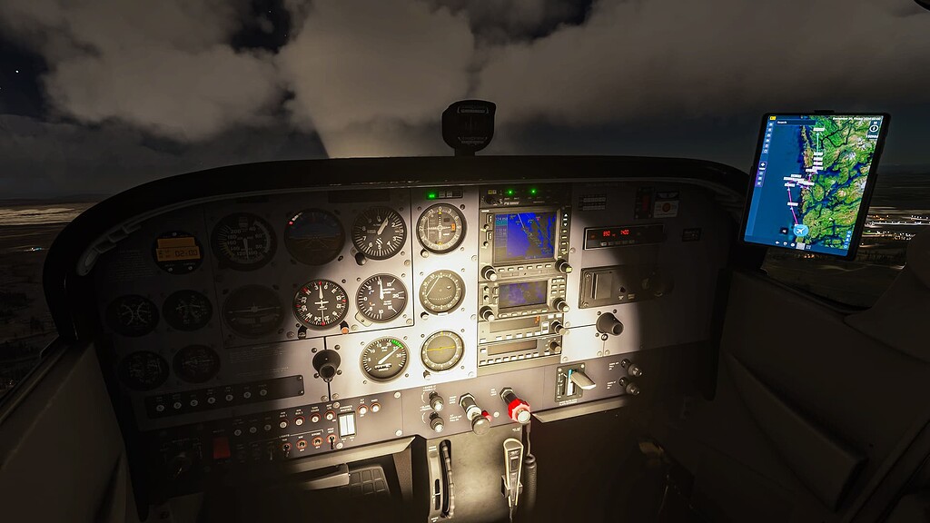 C172 (Ski) interior spot light - Aircraft & Systems - Microsoft Flight ...