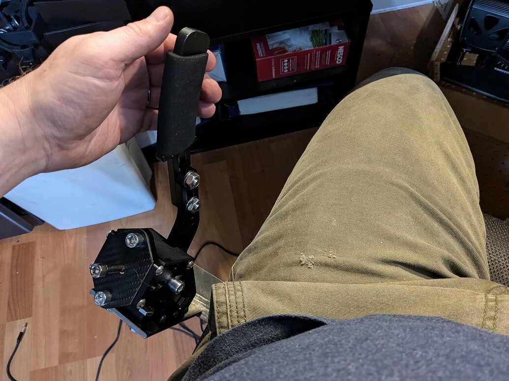 Simple Helicopter Collective - Home Cockpit Builders - Microsoft Flight ...