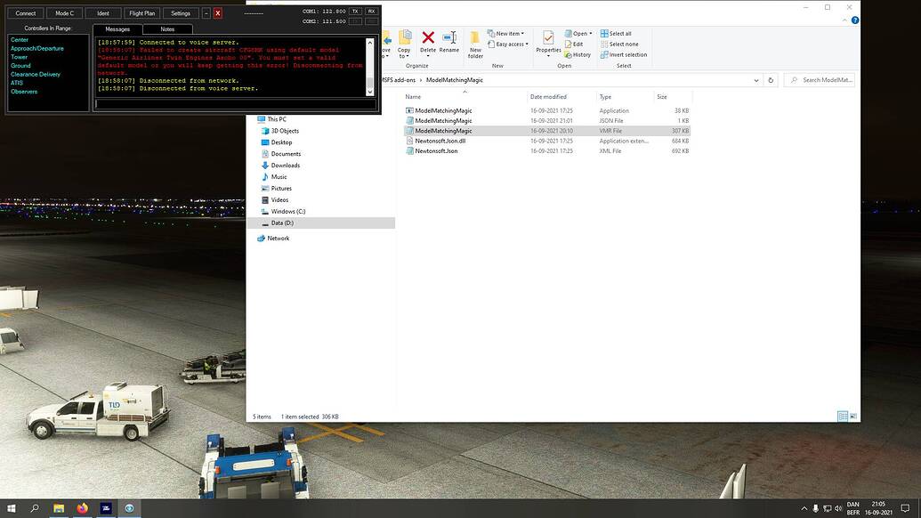 VATSIM you must set a valid default model - Tools & Utilities ...