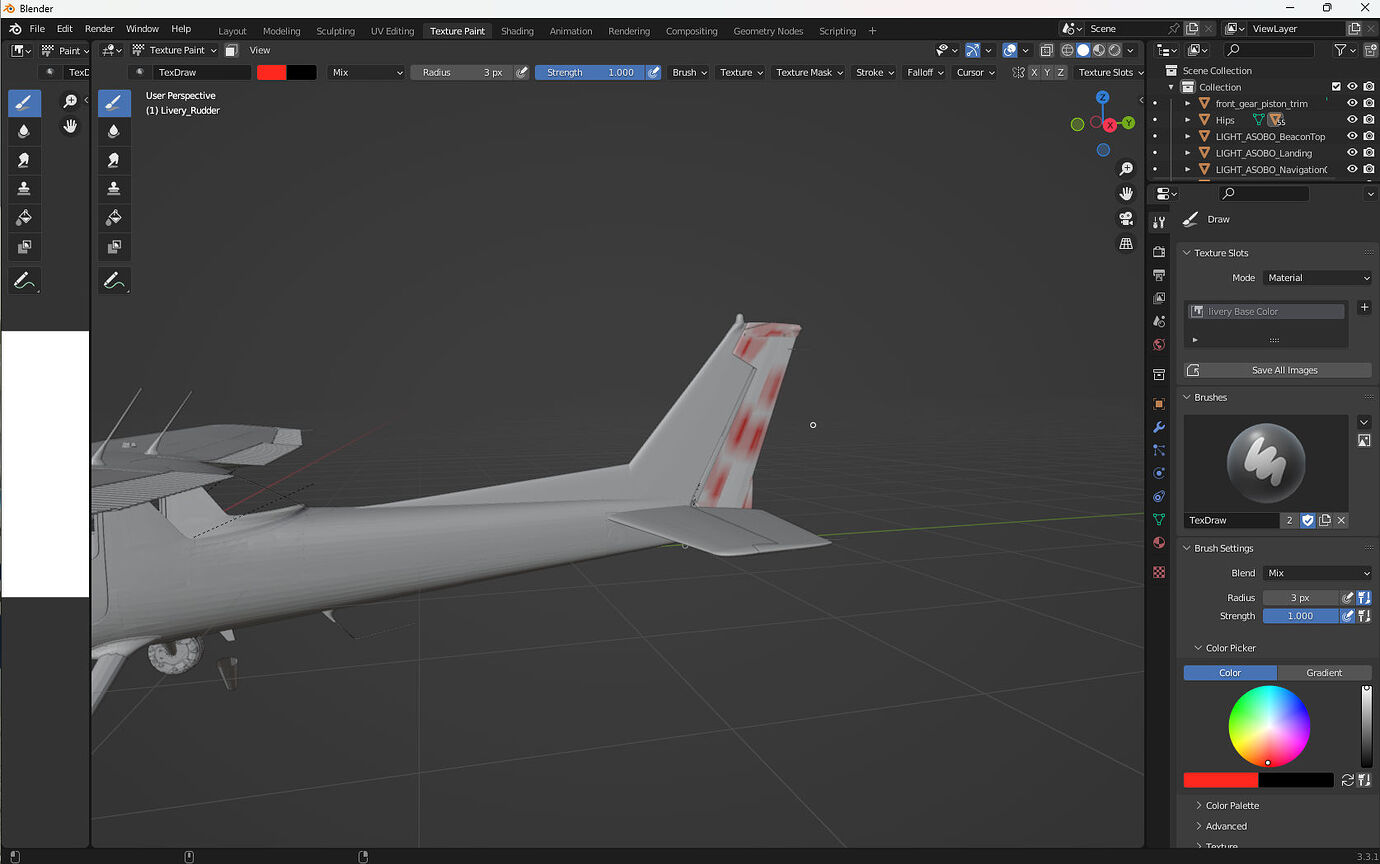 3D Livery Painting on the MSFS Models - #205 by DarkAngel2700 - SDK ...