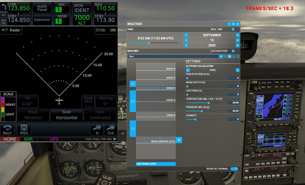 Tell me about weather radar in the sim - Aircraft & Systems - Microsoft ...