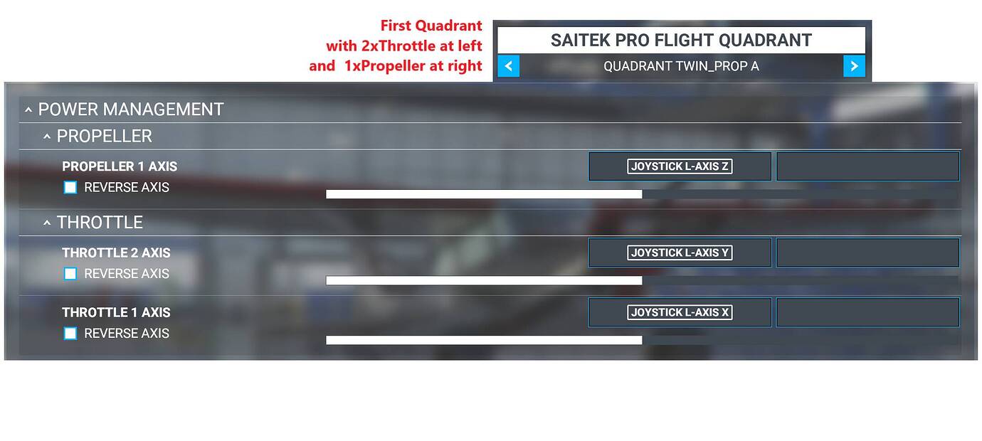 Re-assign Logi Throttle Quadrant Axis/Sliders : Prop to Throttle ...