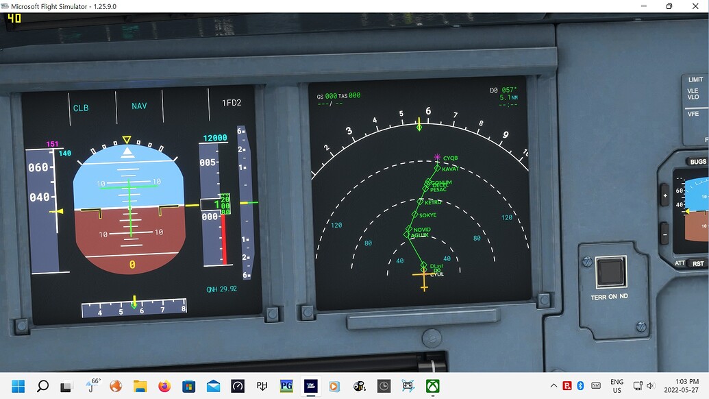 Unusual Nav Display - Aircraft - Microsoft Flight Simulator Forums