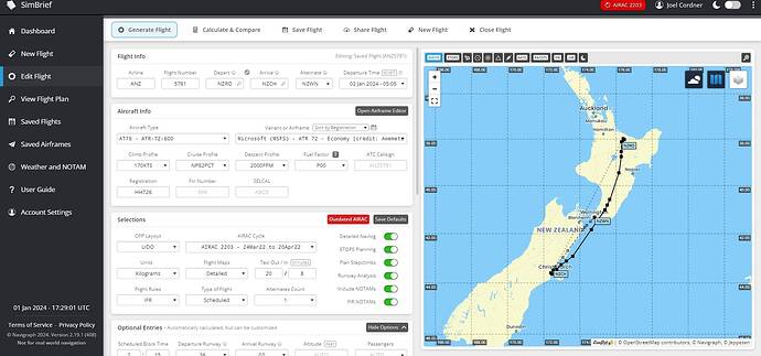 Cant access Simbrief integration on ATR-72 or A320ceo - Aircraft ...
