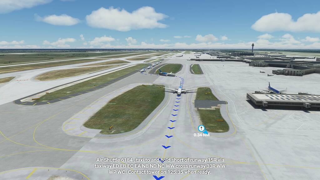 Busy at Houston - General Discussion - Microsoft Flight Simulator Forums