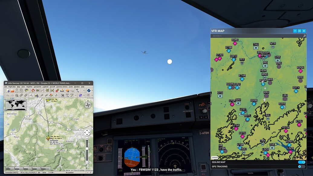 FBW A32NX + FSLTL - no Traffic on Navigation / TCAS ON - Aircraft & Systems - Microsoft Flight ...