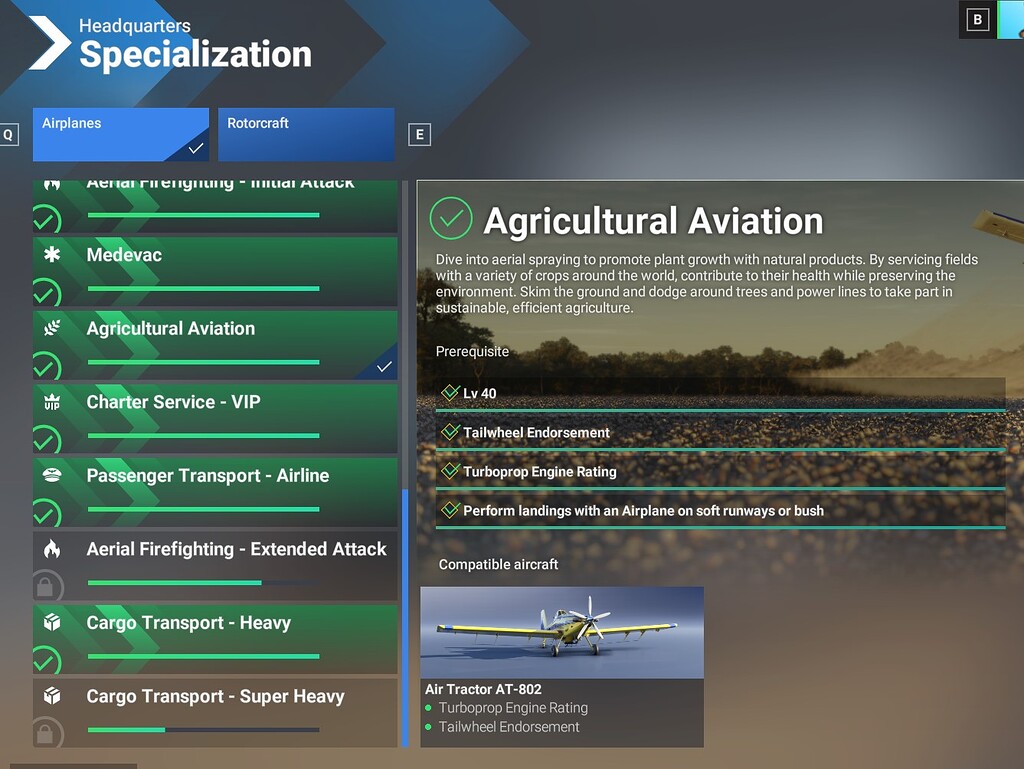 The game is not generating missions after unlocking the certain ...