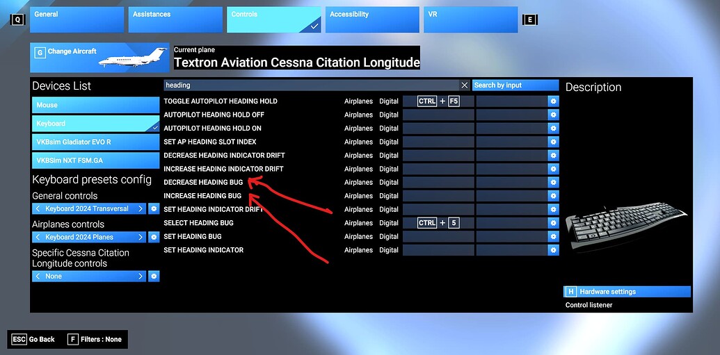How to set heading bug with keyboard - Aircraft & Systems - Microsoft Flight Simulator Forums