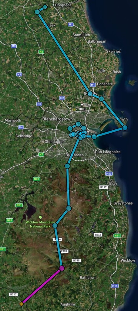 Dublin Pub Crawl (Ireland) {WU3, 9 Pubs, 2 Official/Modeled POIs, 19 ...