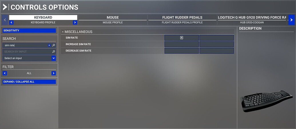 Sim Rate, How to Activate - User Interface & Activities - Microsoft Flight Simulator Forums