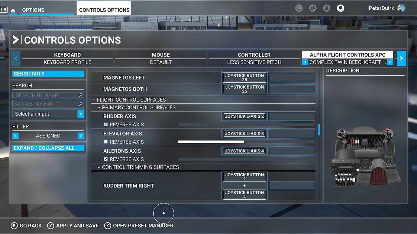 Issue: New Alpha Flight Controls XPC, Honeycomb XBOX Hub, Bravo Throttle Quadrant - #24 by ...