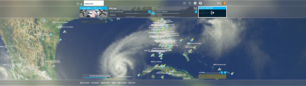 Hurricane Milton very visible in MSFS2020 - Page 2 - World Discovery ...
